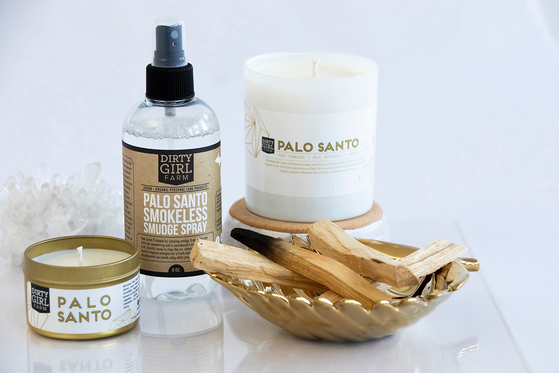 Palo Santo Smokeless Smudge Spray – Dirty Girl Farm